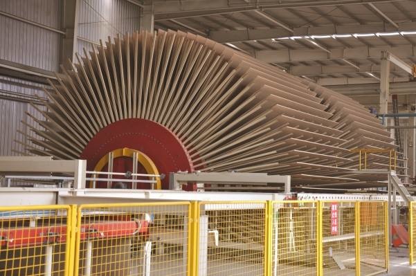 4 feet Automatic Continuous Press Particle Board Production Line